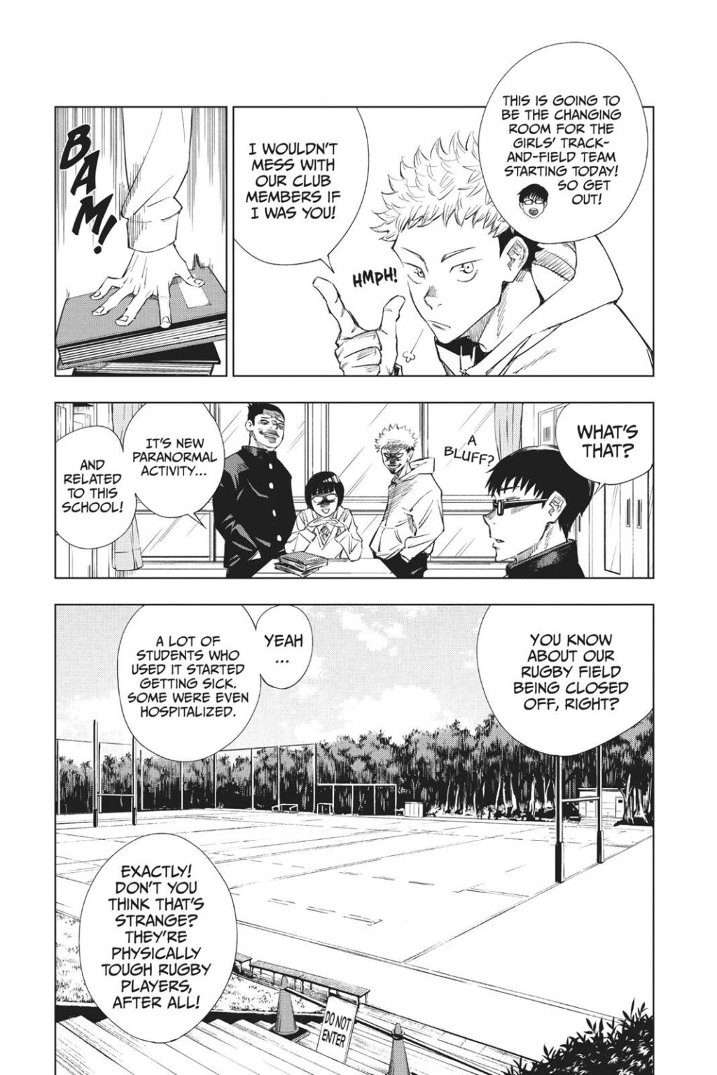 jujutsu kaisen (JJK) manga Chapter 1 online