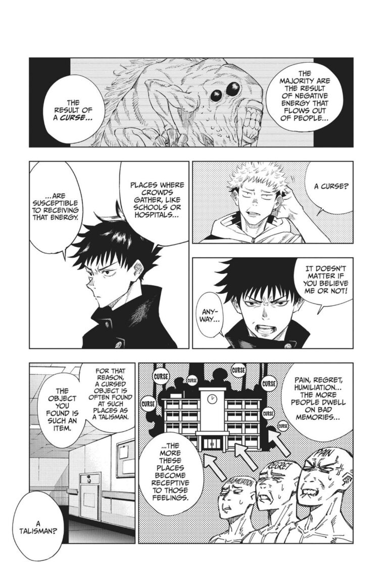 jujutsu kaisen (JJK) manga Chapter 1 online