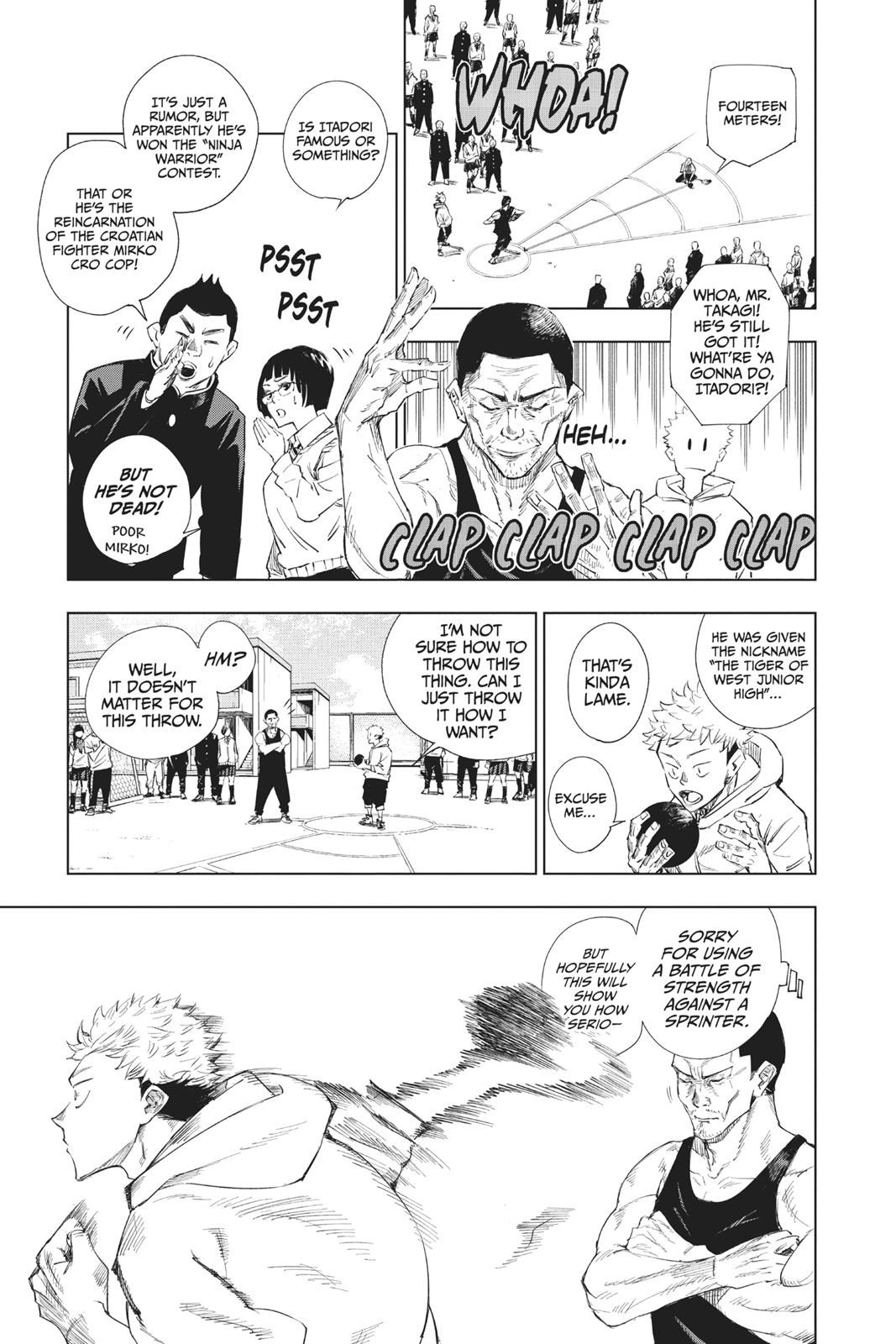jujutsu kaisen (JJK) manga Chapter 1 online