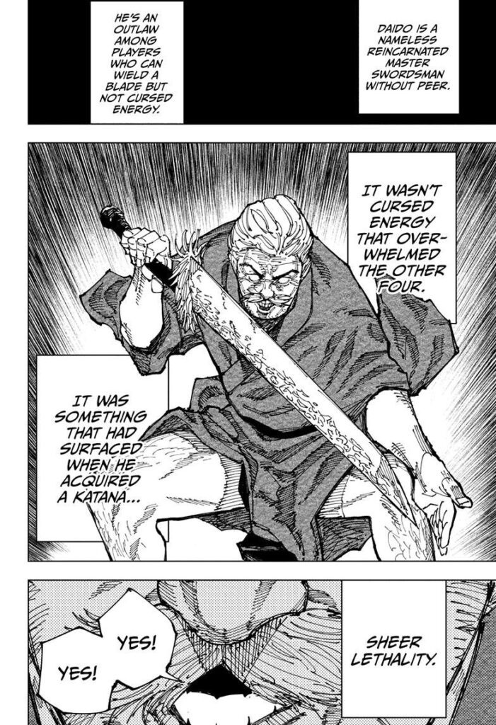 Read jujutsu kaisen (JJK) manga Chapter 195 online [English Version]