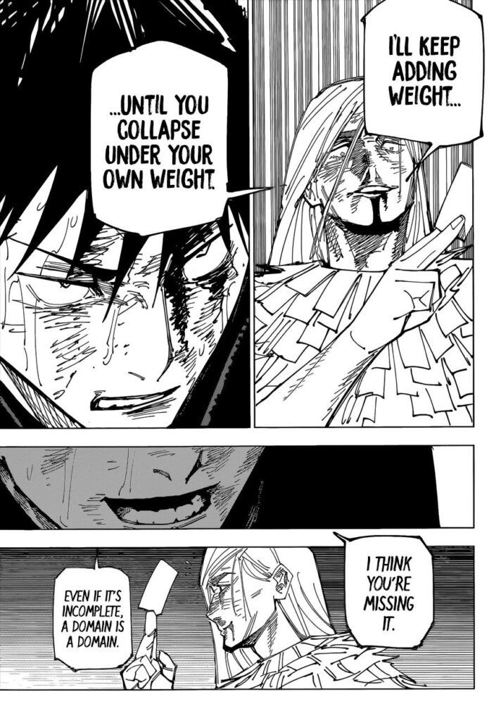 Read jujutsu kaisen (JJK) manga Chapter 171 online [English Version]