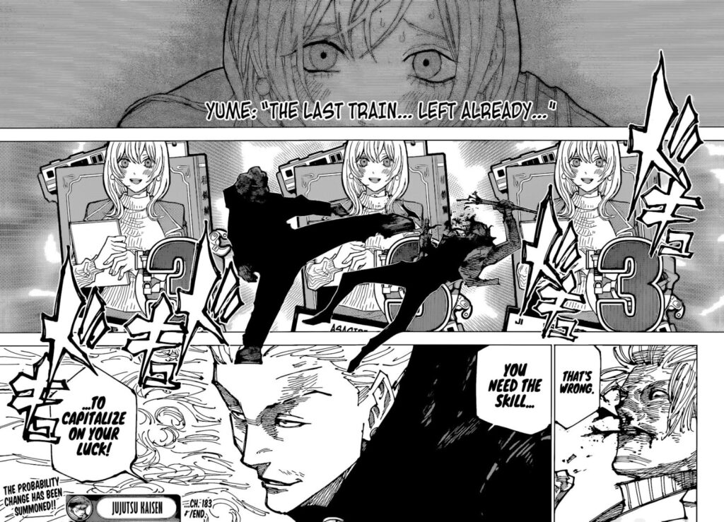 Read jujutsu kaisen (JJK) manga Chapter 183 online [English Version]