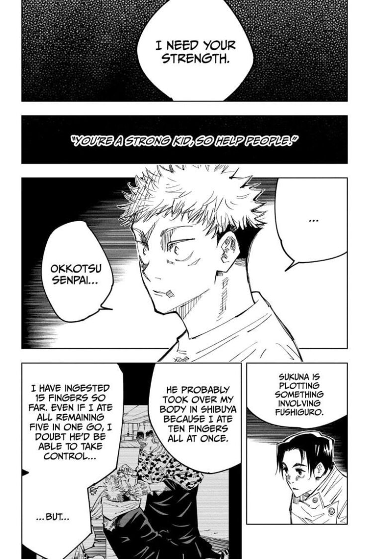 Read jujutsu kaisen (JJK) manga Chapter 144 online [English Version]