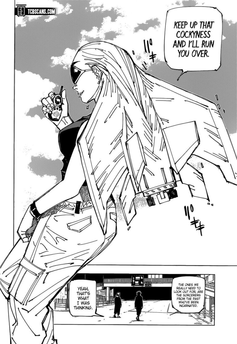 Read jujutsu kaisen (JJK) manga Chapter 161 online [English Version]