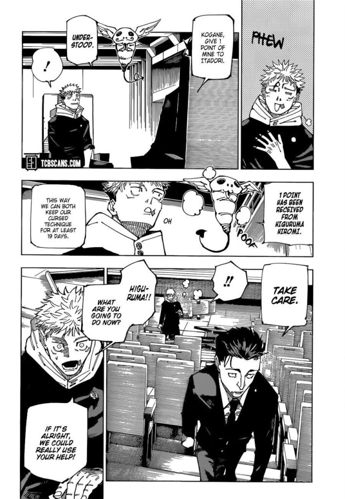 Read jujutsu kaisen (JJK) manga Chapter 167 online [English Version]