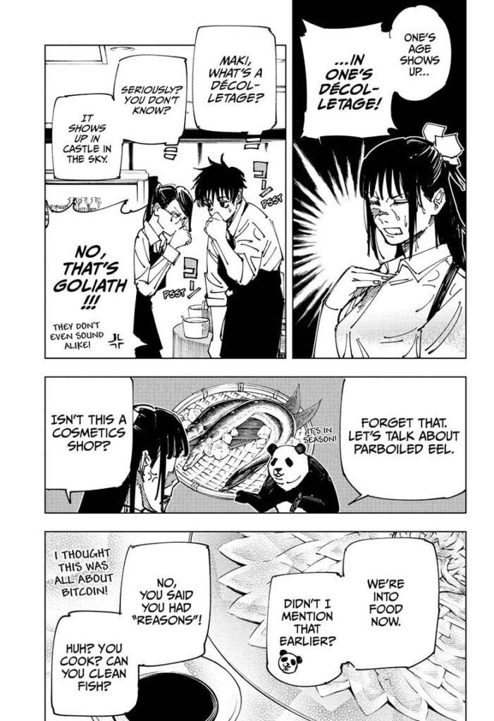 Read jujutsu kaisen (JJK) manga Chapter 168 online [English Version]