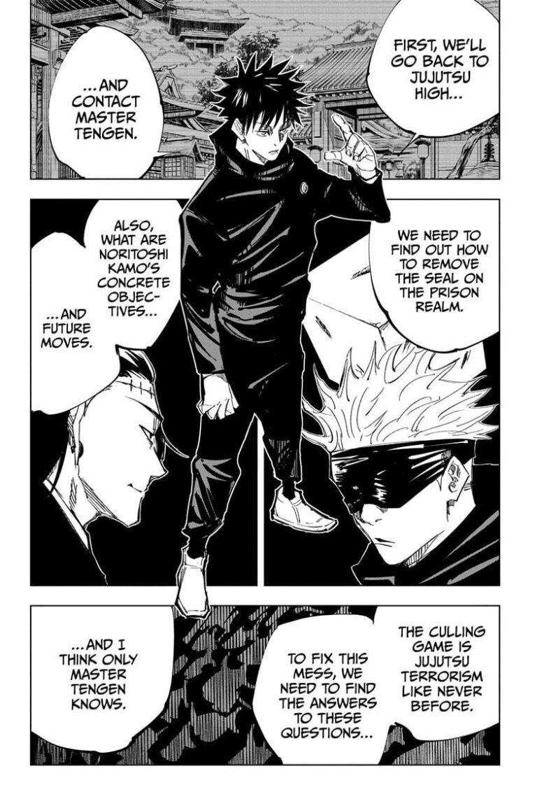 Read jujutsu kaisen (JJK) manga Chapter 144 online [English Version]