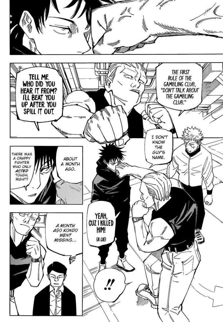Read jujutsu kaisen (JJK) manga Chapter 153 online [English Version]