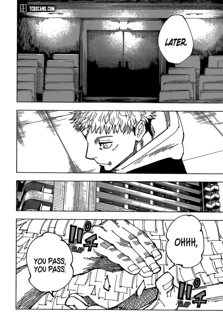 Read jujutsu kaisen (JJK) manga Chapter 167 online [English Version]