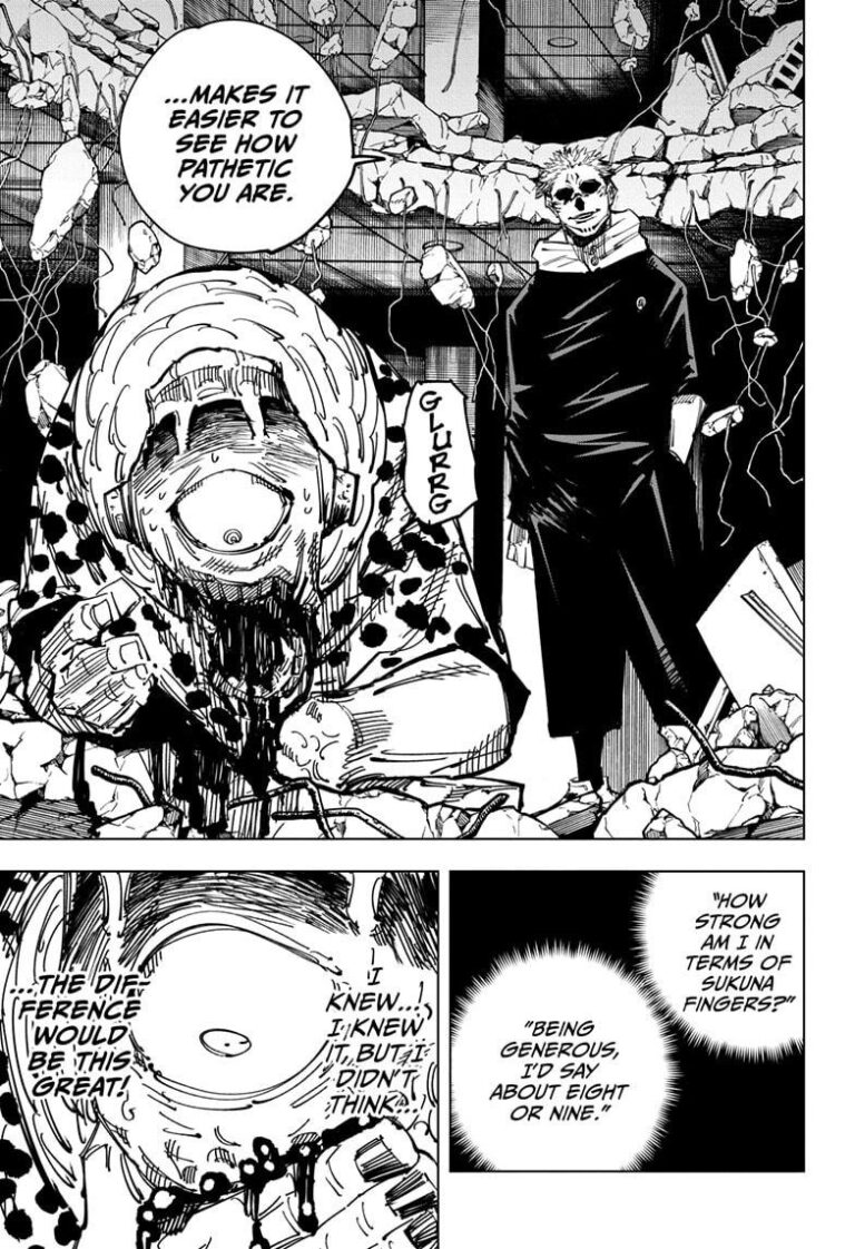 Read jujutsu kaisen (JJK) manga Chapter 115 online [English Version]