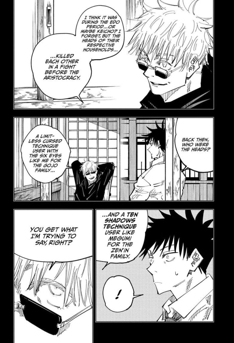 Read jujutsu kaisen (JJK) manga Chapter 117 online [English Version]