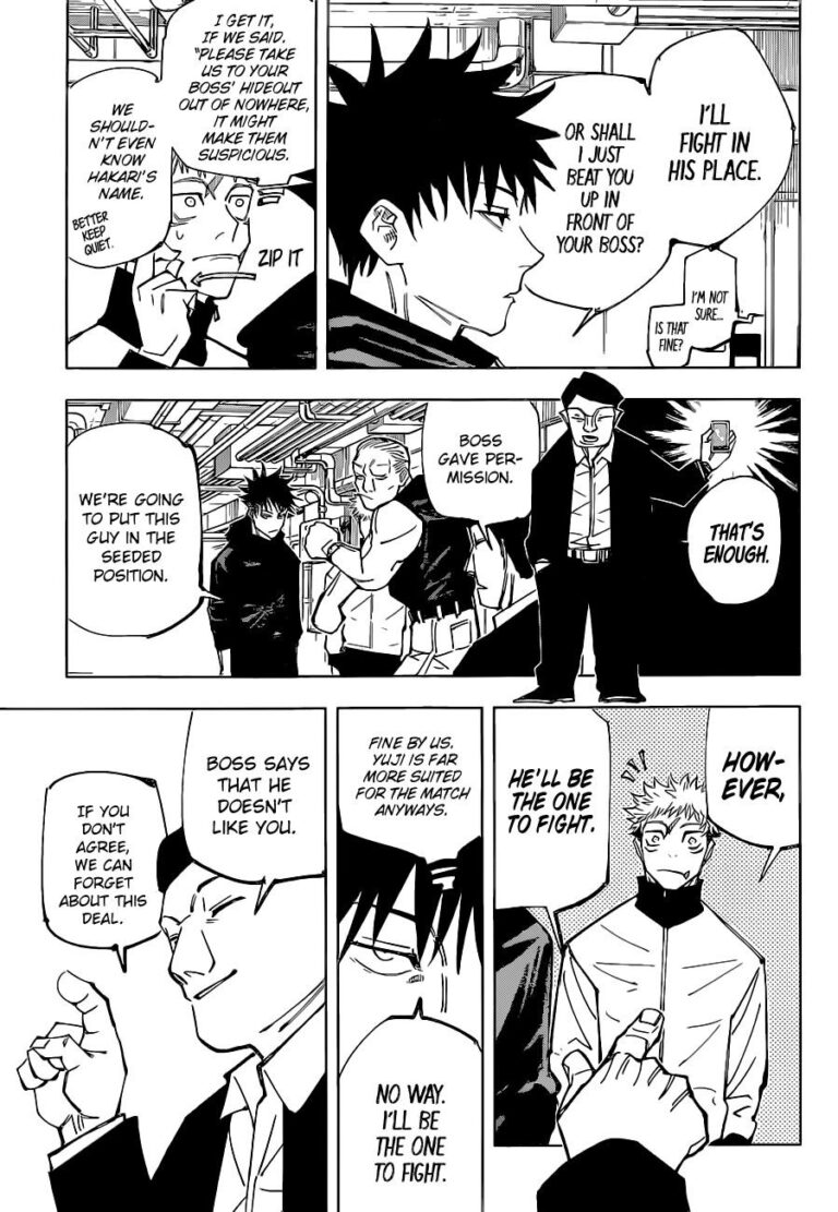 Read jujutsu kaisen (JJK) manga Chapter 153 online [English Version]
