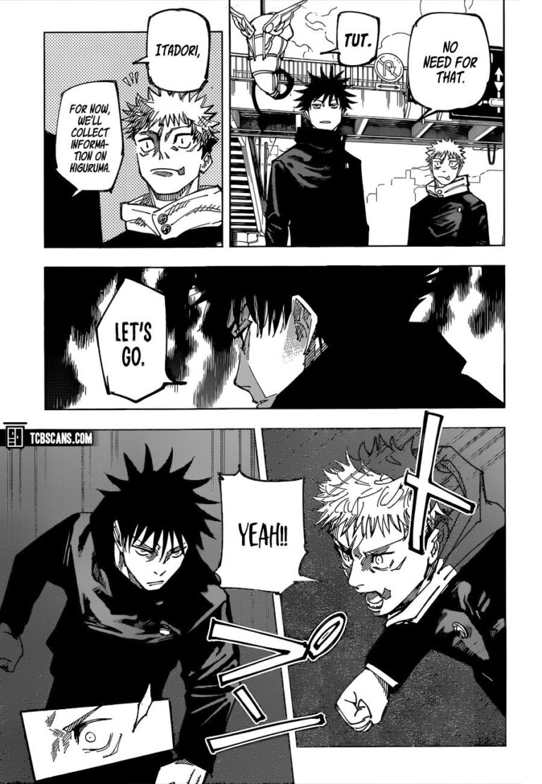 Read jujutsu kaisen (JJK) manga Chapter 161 online [English Version]