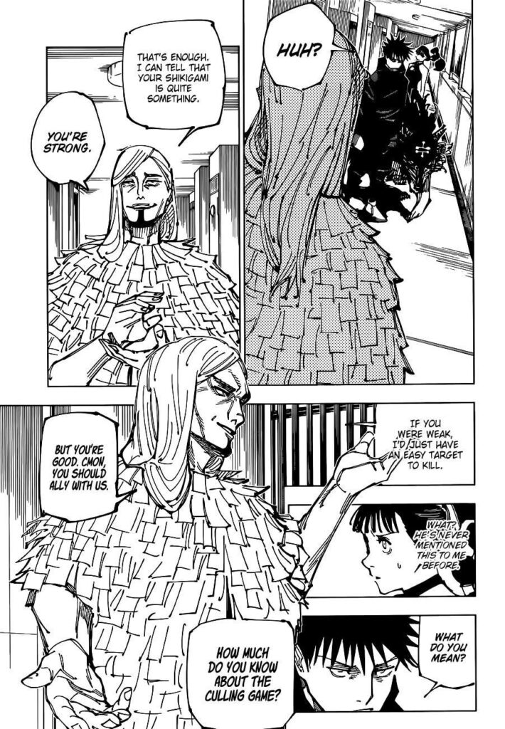 Read jujutsu kaisen (JJK) manga Chapter 167 online [English Version]