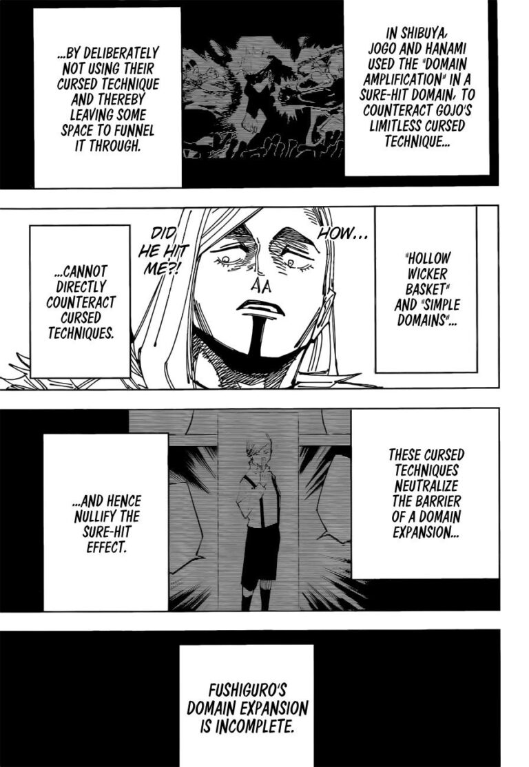 Read jujutsu kaisen (JJK) manga Chapter 171 online [English Version]