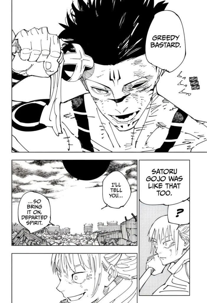Read jujutsu kaisen (JJK) manga Chapter 237 online [English Version]