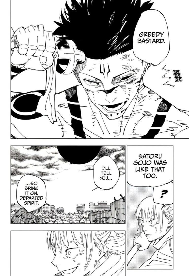 Read jujutsu kaisen (JJK) manga Chapter 237 online [English Version]