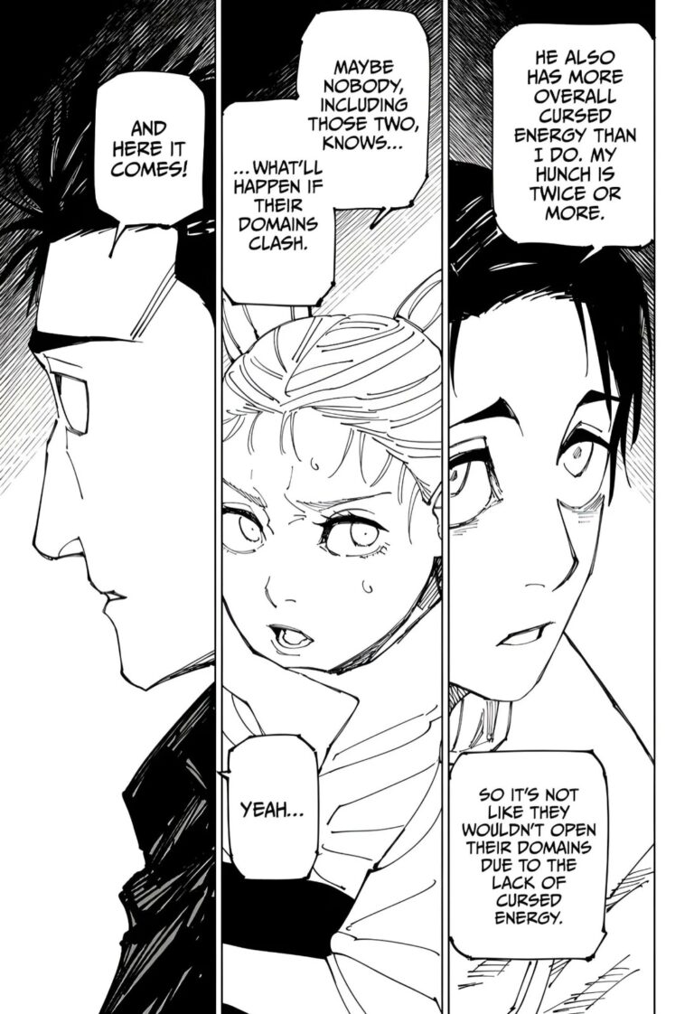 Read jujutsu kaisen (JJK) manga Chapter 225 online [English Version]