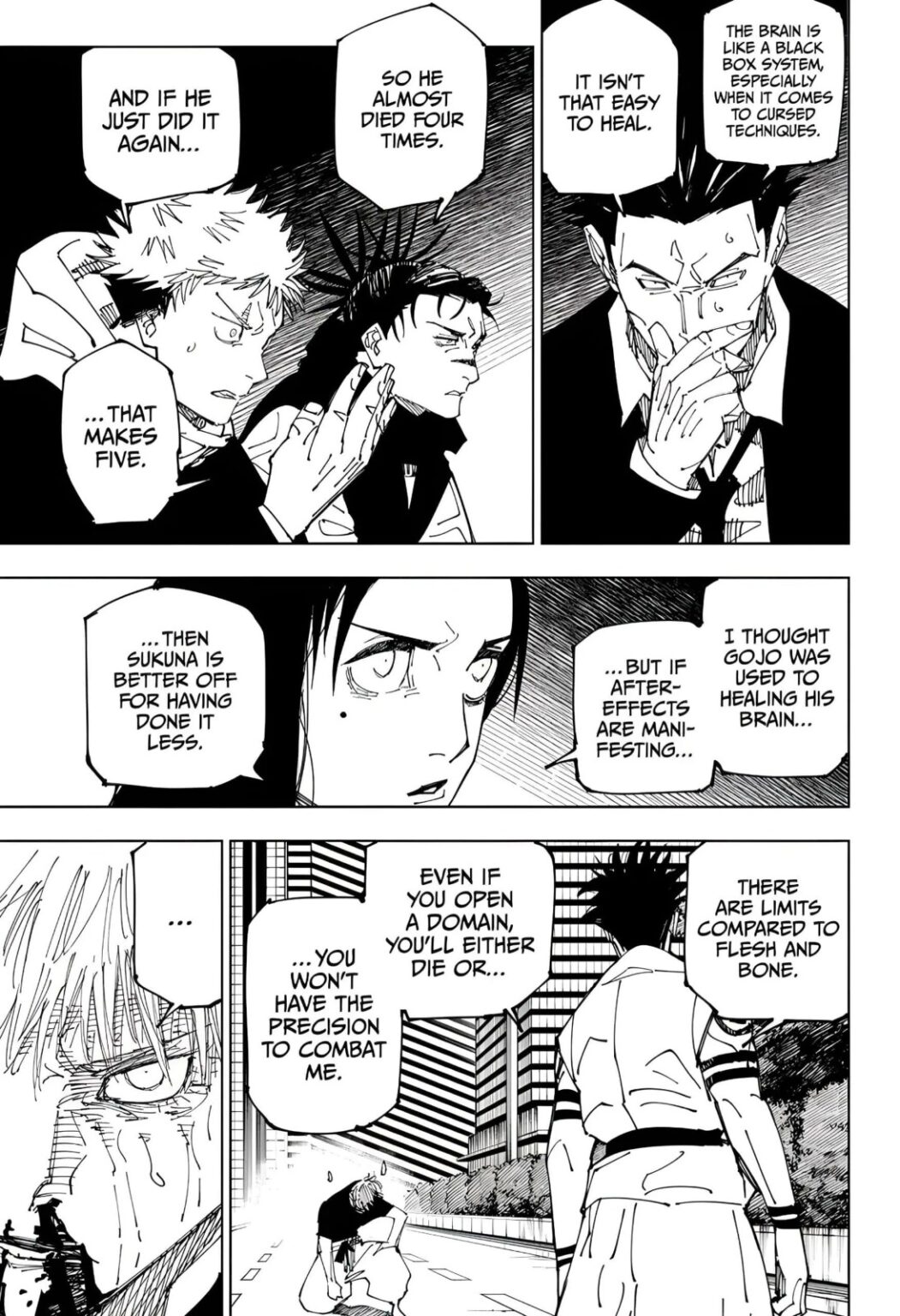 Read jujutsu kaisen (JJK) manga Chapter 230 online [English Version]