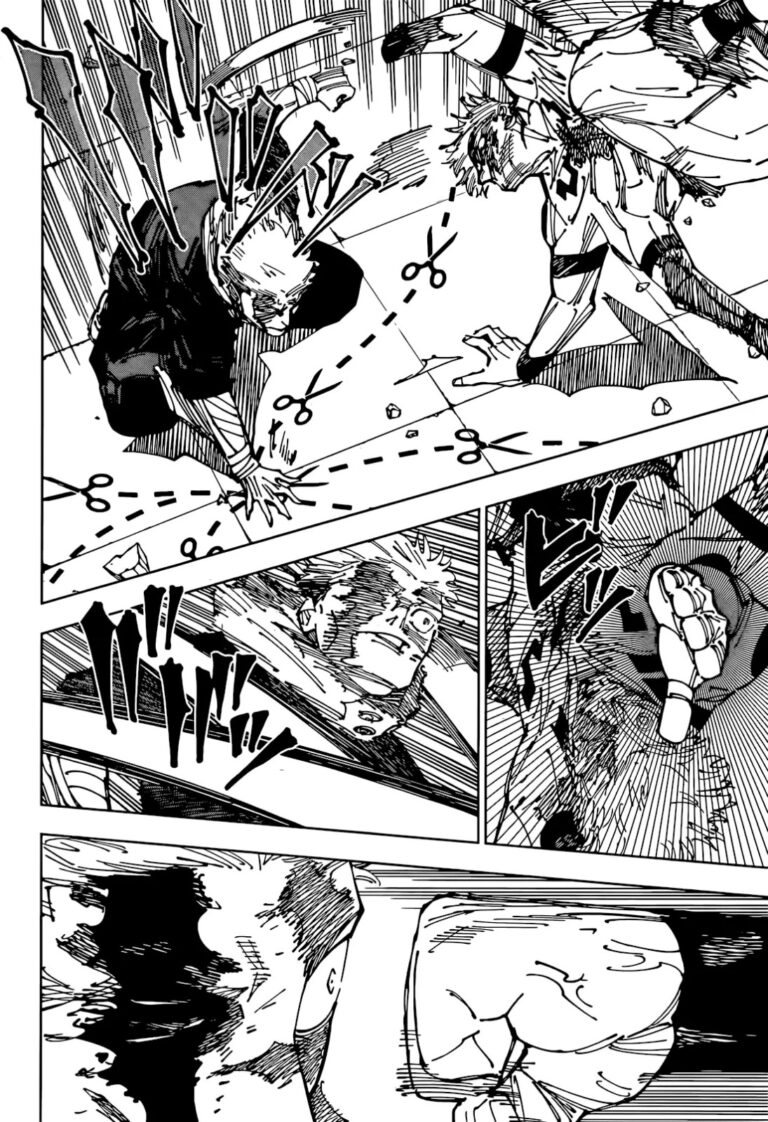 Read jujutsu kaisen (JJK) manga Chapter 264 online [English Version]