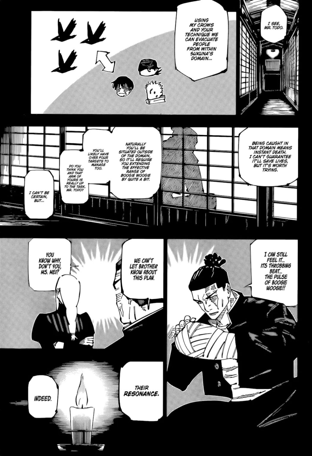 Read jujutsu kaisen (JJK) manga Chapter 259 online [English Version]