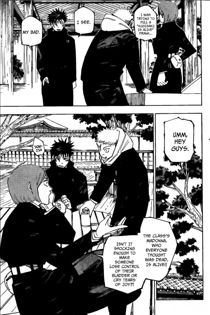Read jujutsu kaisen (JJK) manga Chapter 268 online [English Version]