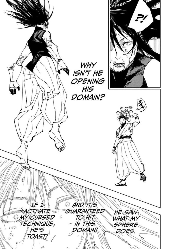 Read jujutsu kaisen (JJK) manga Chapter 219 online [English Version]
