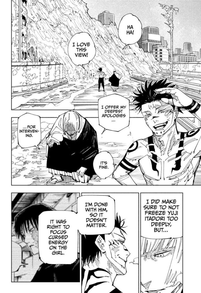 Read jujutsu kaisen (JJK) manga Chapter 215 online [English Version]