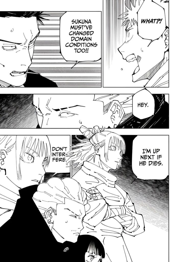 Read jujutsu kaisen (JJK) manga Chapter 227 online [English Version]
