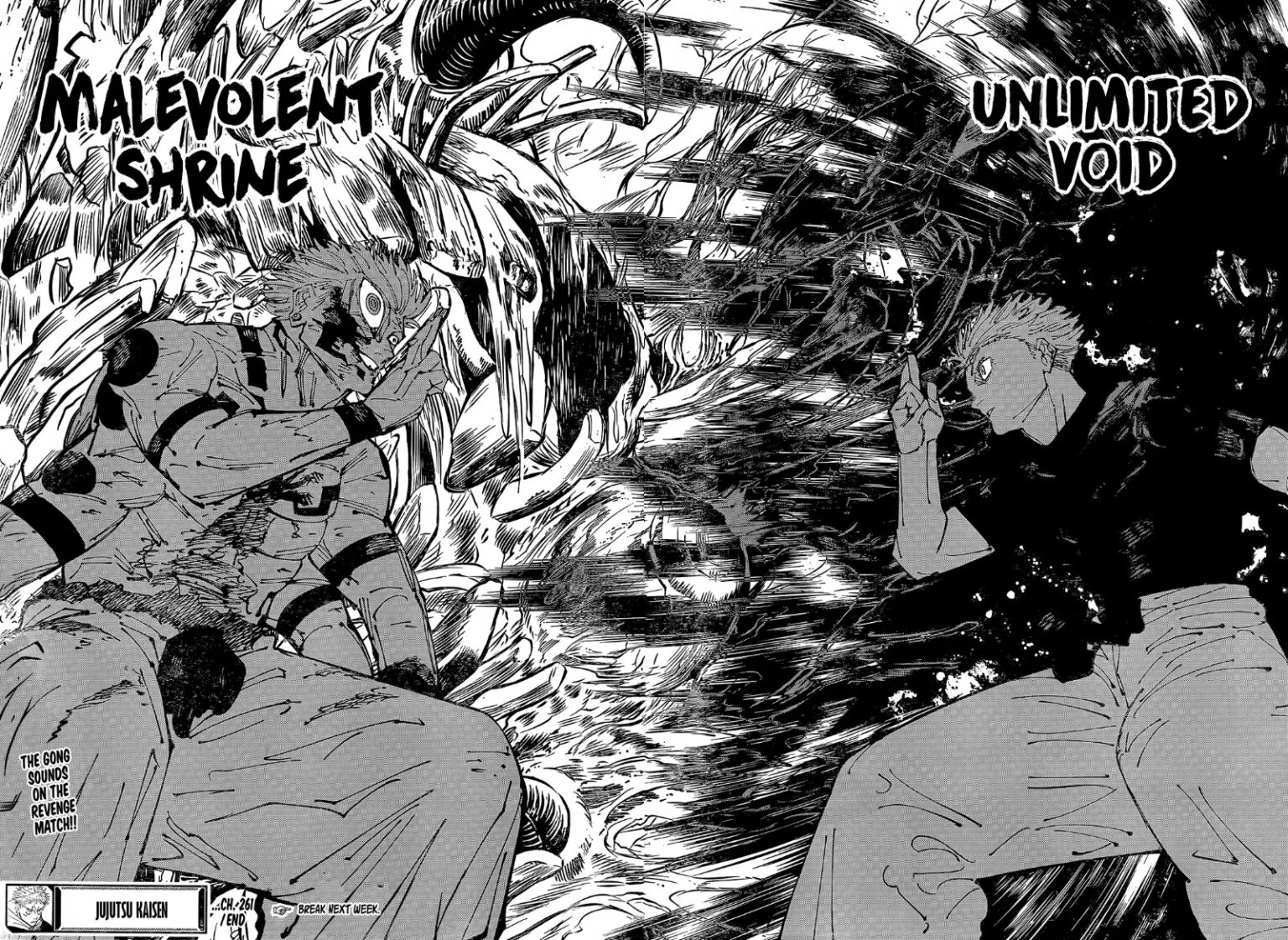 Read jujutsu kaisen (JJK) manga Chapter 261 online [English Version]