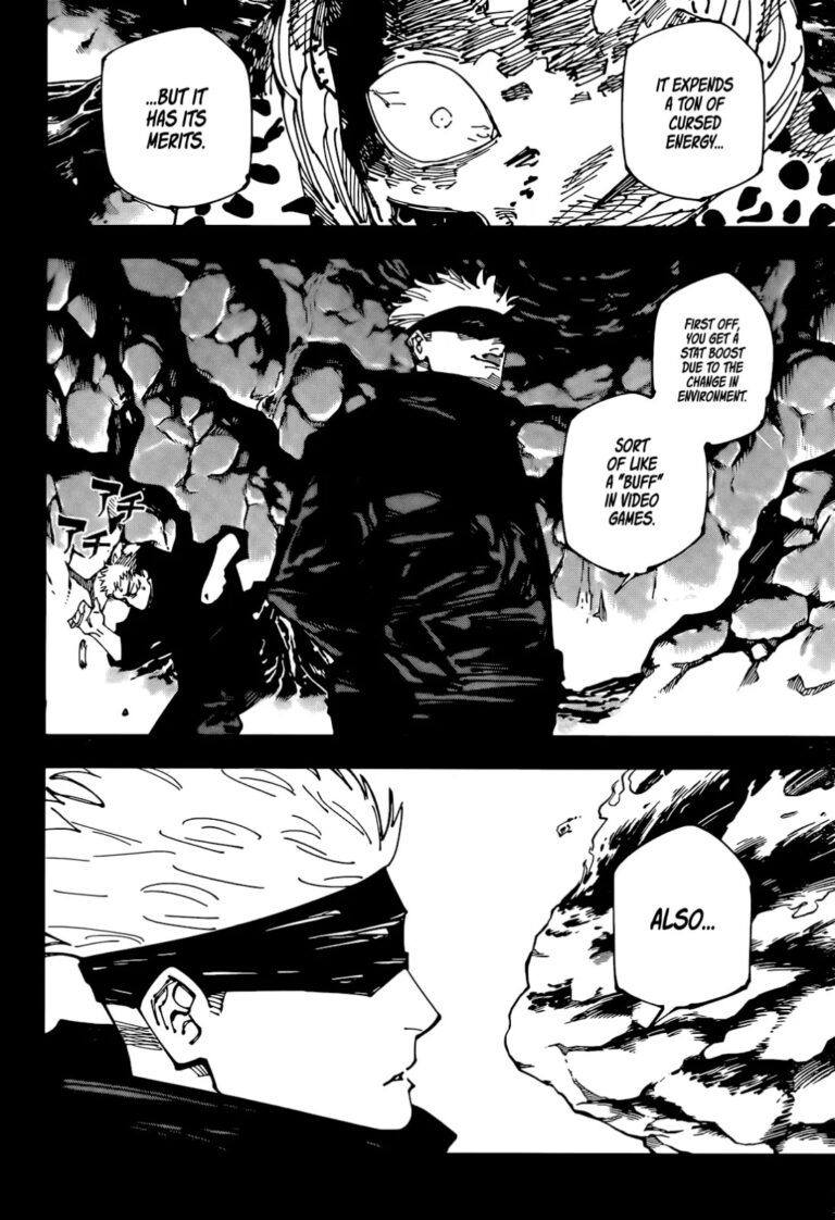 Read jujutsu kaisen (JJK) manga Chapter 264 online [English Version]