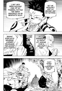 Read jujutsu kaisen (JJK) manga Chapter 222 online [English Version]