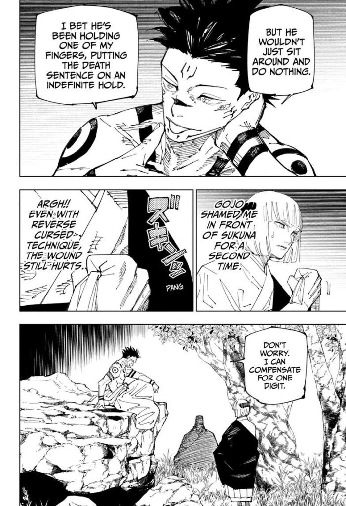 Read jujutsu kaisen (JJK) manga Chapter 222 online [English Version]