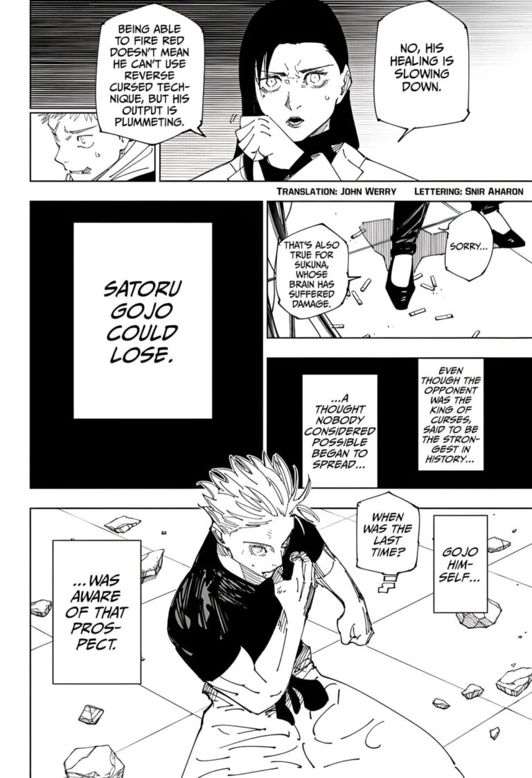 Read jujutsu kaisen (JJK) manga Chapter 233 online [English Version]
