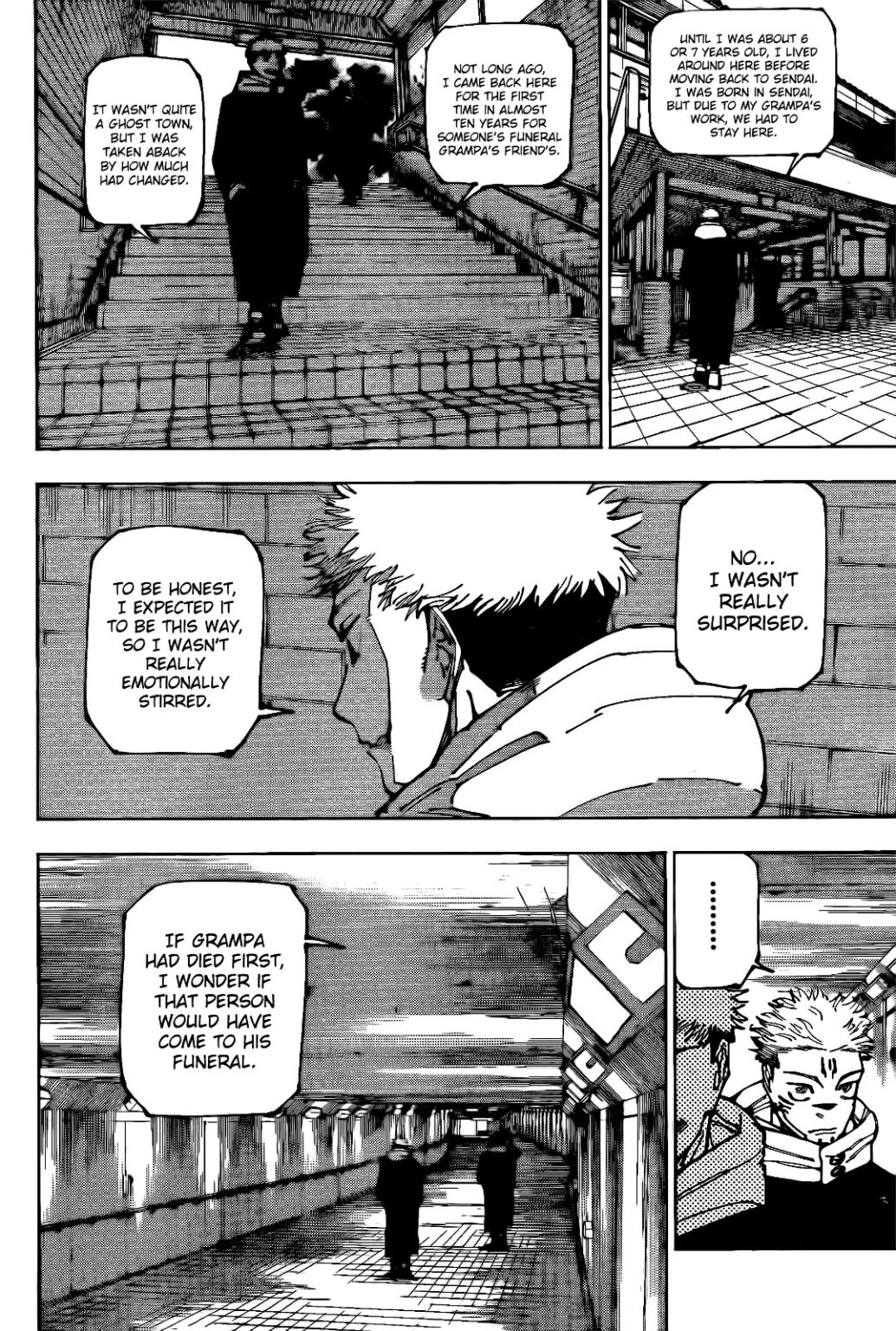 Read jujutsu kaisen (JJK) manga Chapter 265 online [English Version]