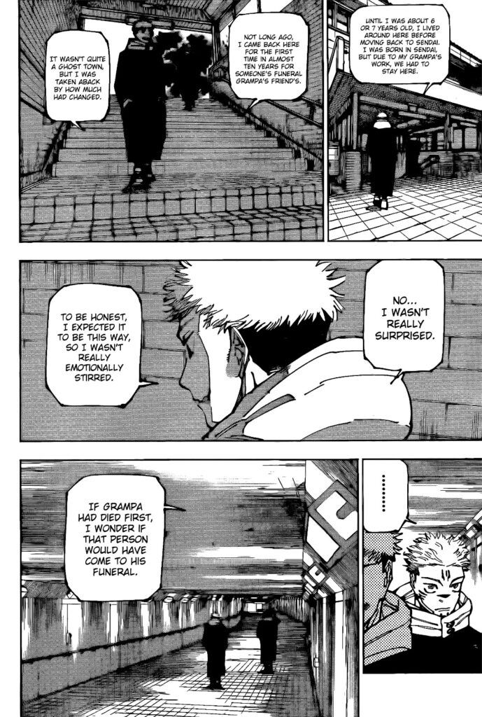 Read jujutsu kaisen (JJK) manga Chapter 265 online [English Version]