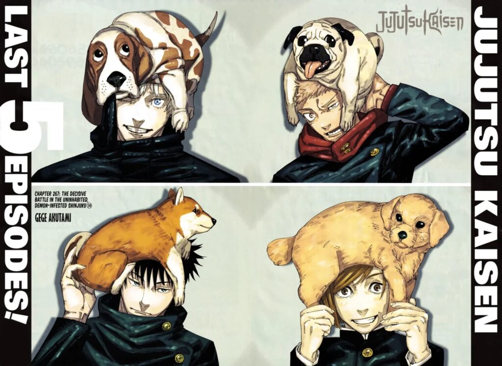 Read jujutsu kaisen (JJK) manga Chapter 267 online [English Version]