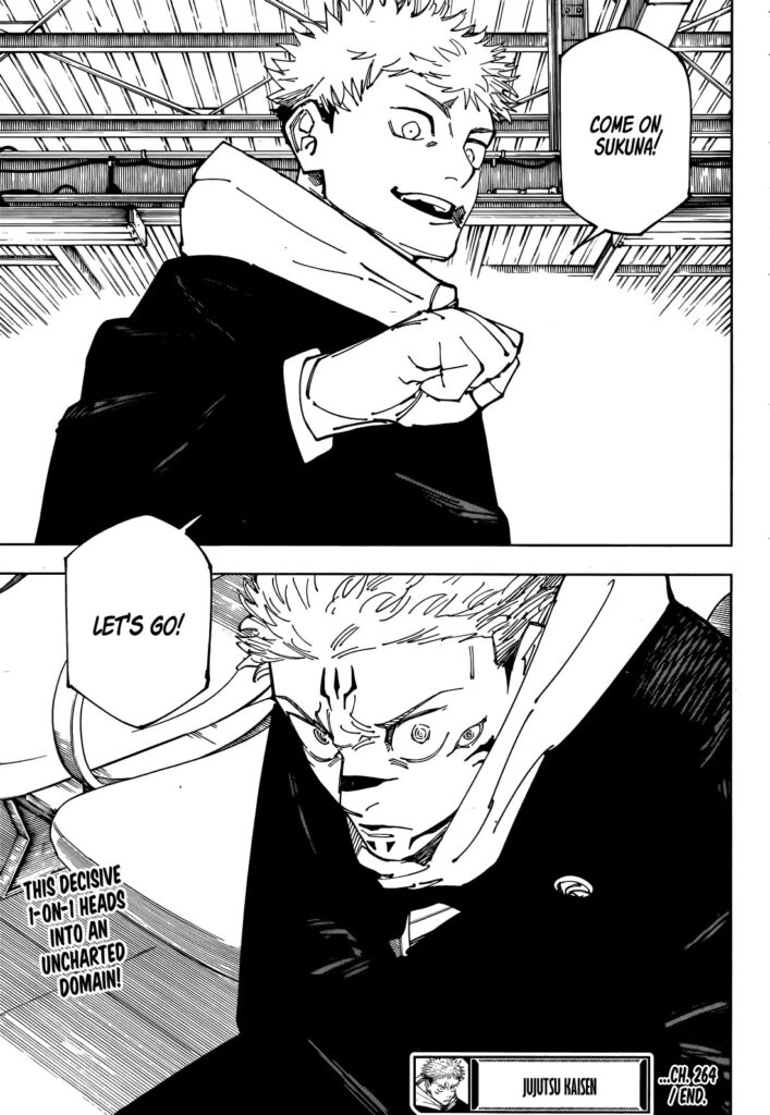 Read jujutsu kaisen (JJK) manga Chapter 264 online [English Version]