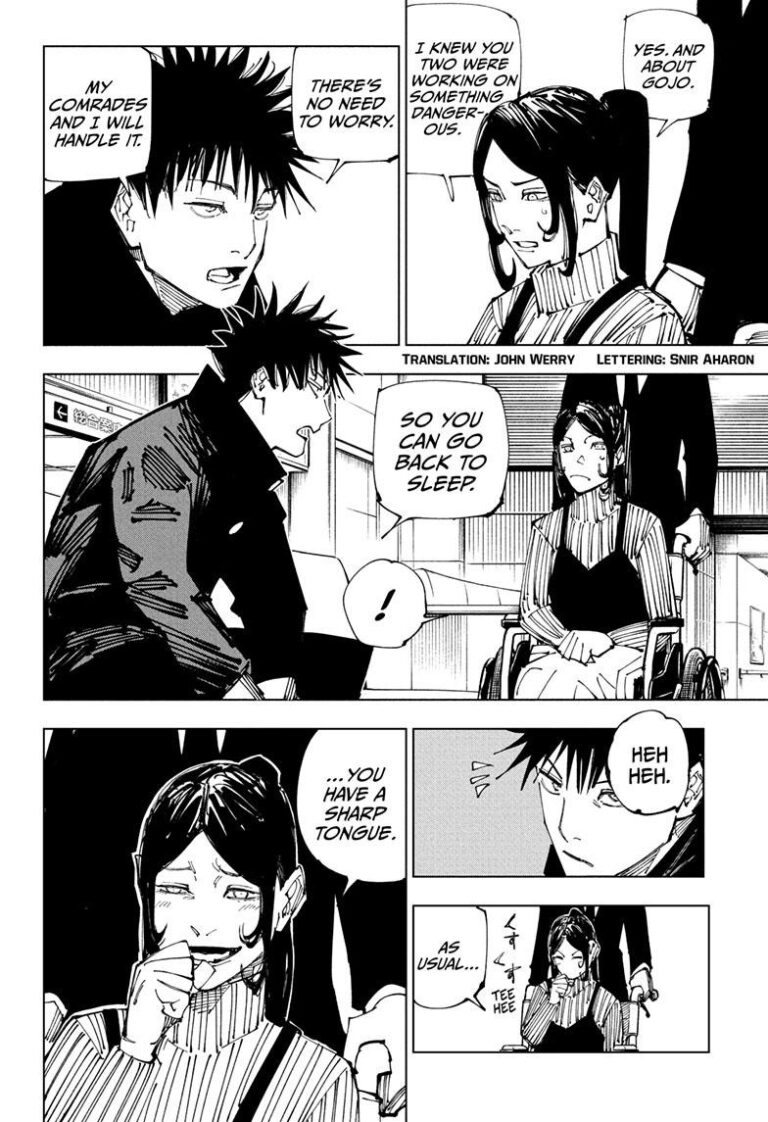 Read jujutsu kaisen (JJK) manga Chapter 212 online [English Version]