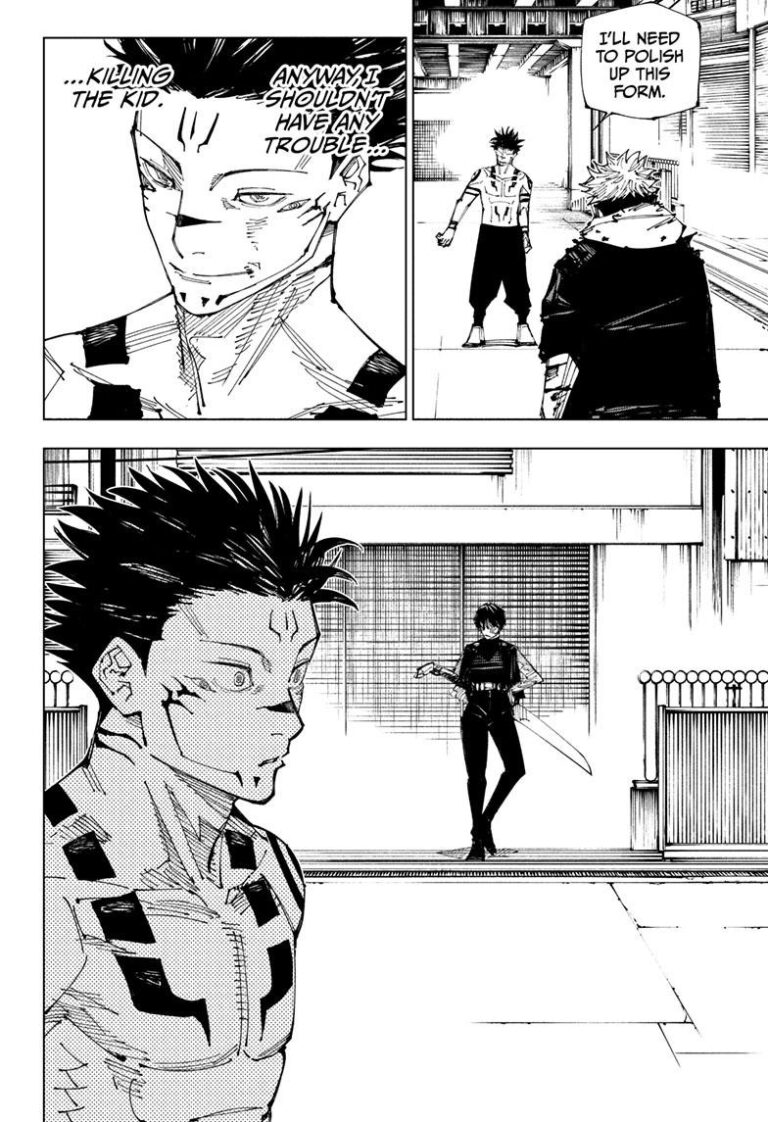 Read jujutsu kaisen (JJK) manga Chapter 215 online [English Version]
