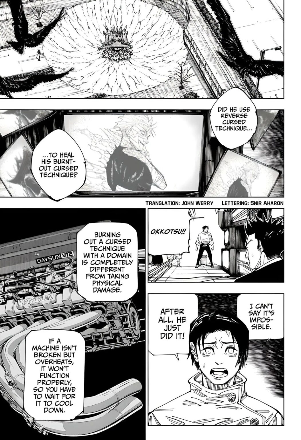 Read jujutsu kaisen (JJK) manga Chapter 227 online [English Version]