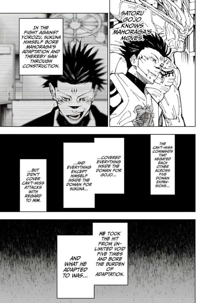 Read jujutsu kaisen (JJK) manga Chapter 230 online [English Version]