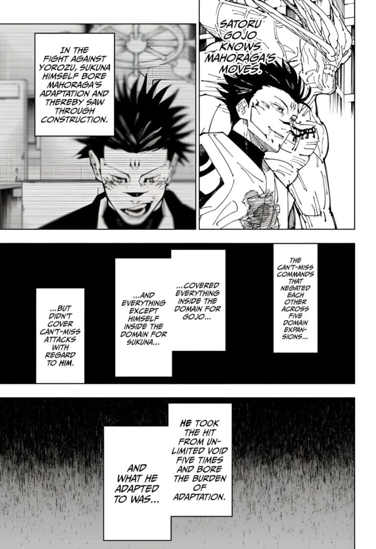 Read jujutsu kaisen (JJK) manga Chapter 230 online [English Version]