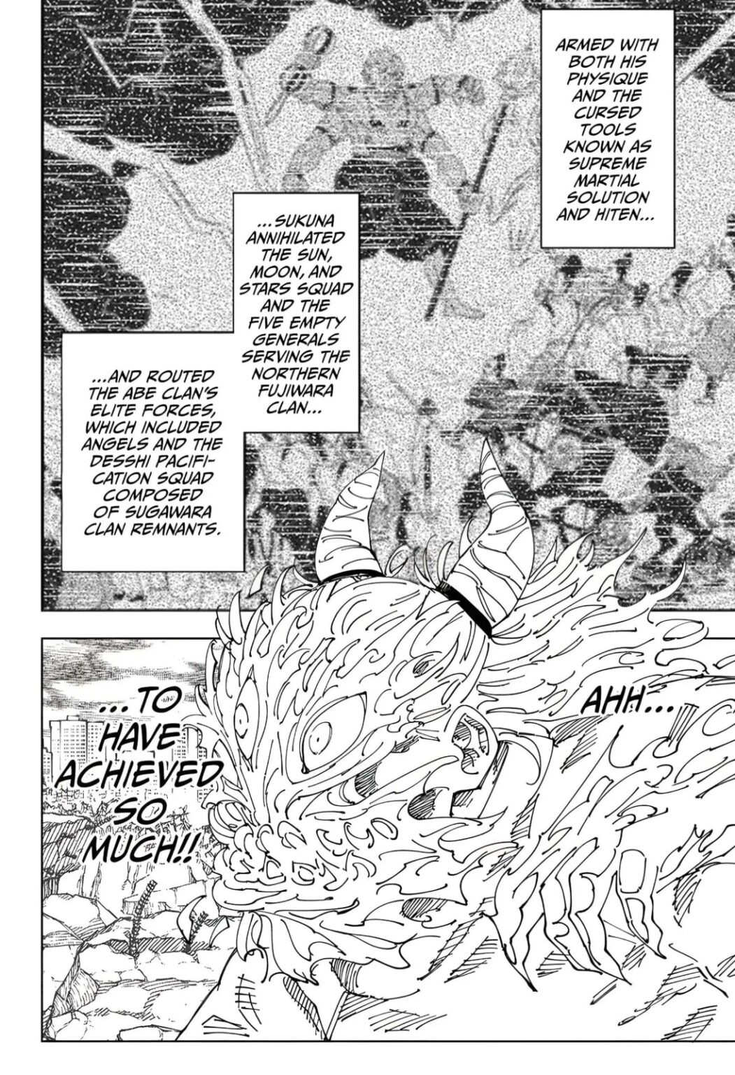 Read jujutsu kaisen (JJK) manga Chapter 238 online [English Version]