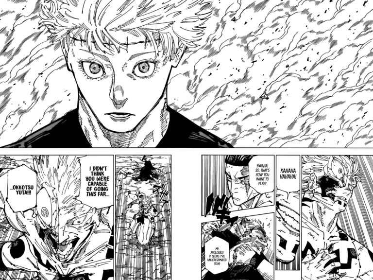Read jujutsu kaisen (JJK) manga Chapter 261 online [English Version]