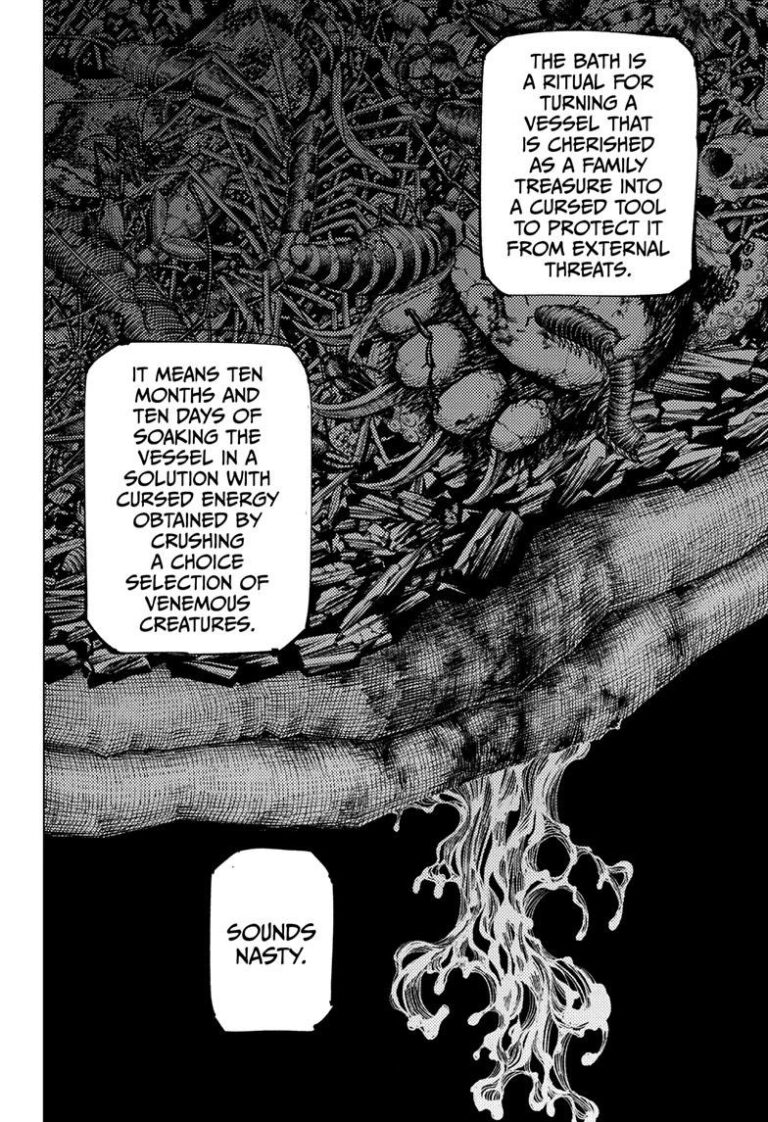 Read jujutsu kaisen (JJK) manga Chapter 216 online [English Version]