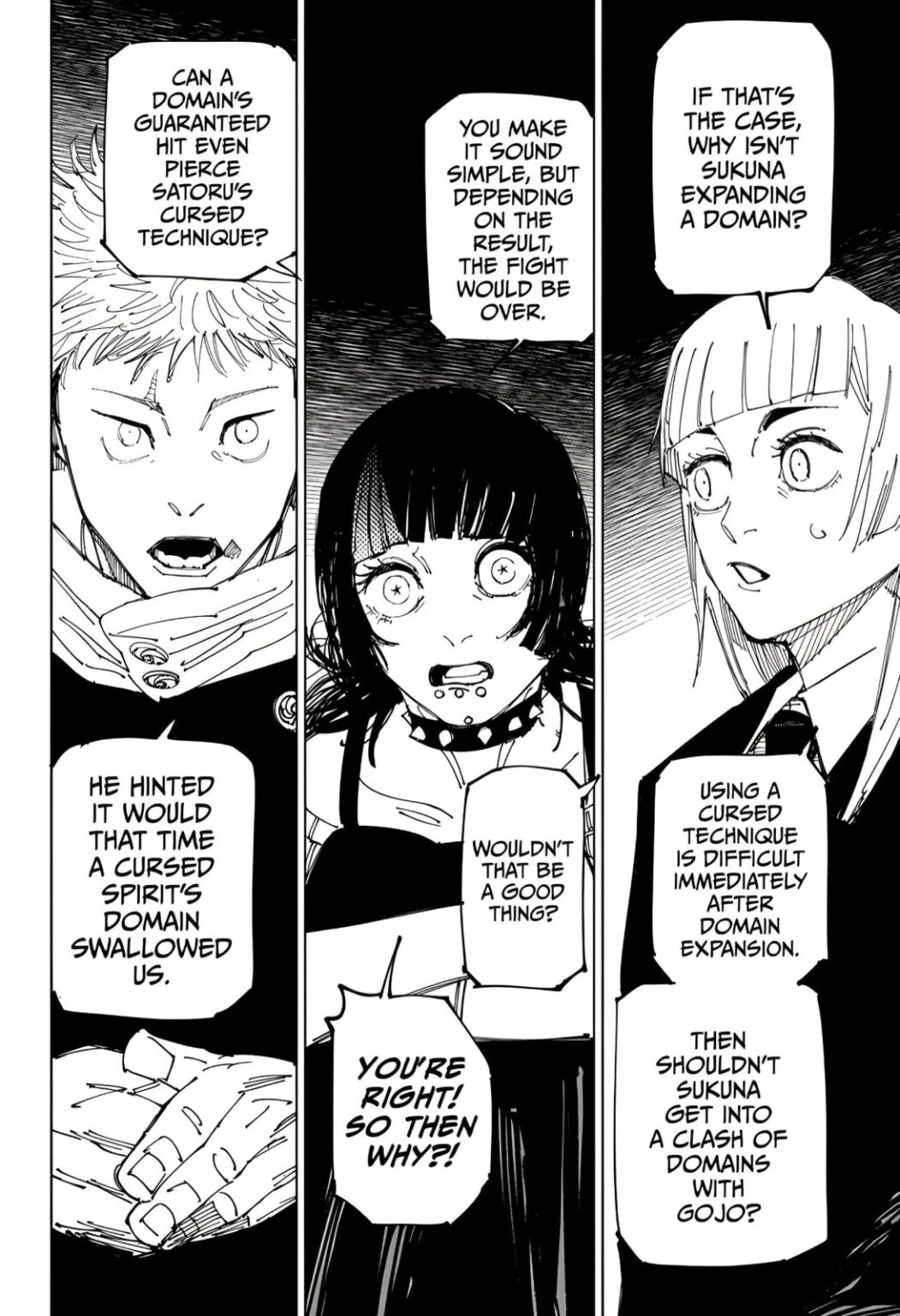 Read jujutsu kaisen (JJK) manga Chapter 225 online [English Version]