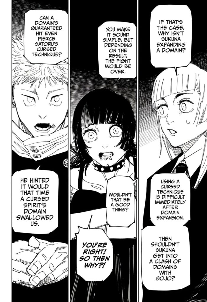 Read jujutsu kaisen (JJK) manga Chapter 225 online [English Version]