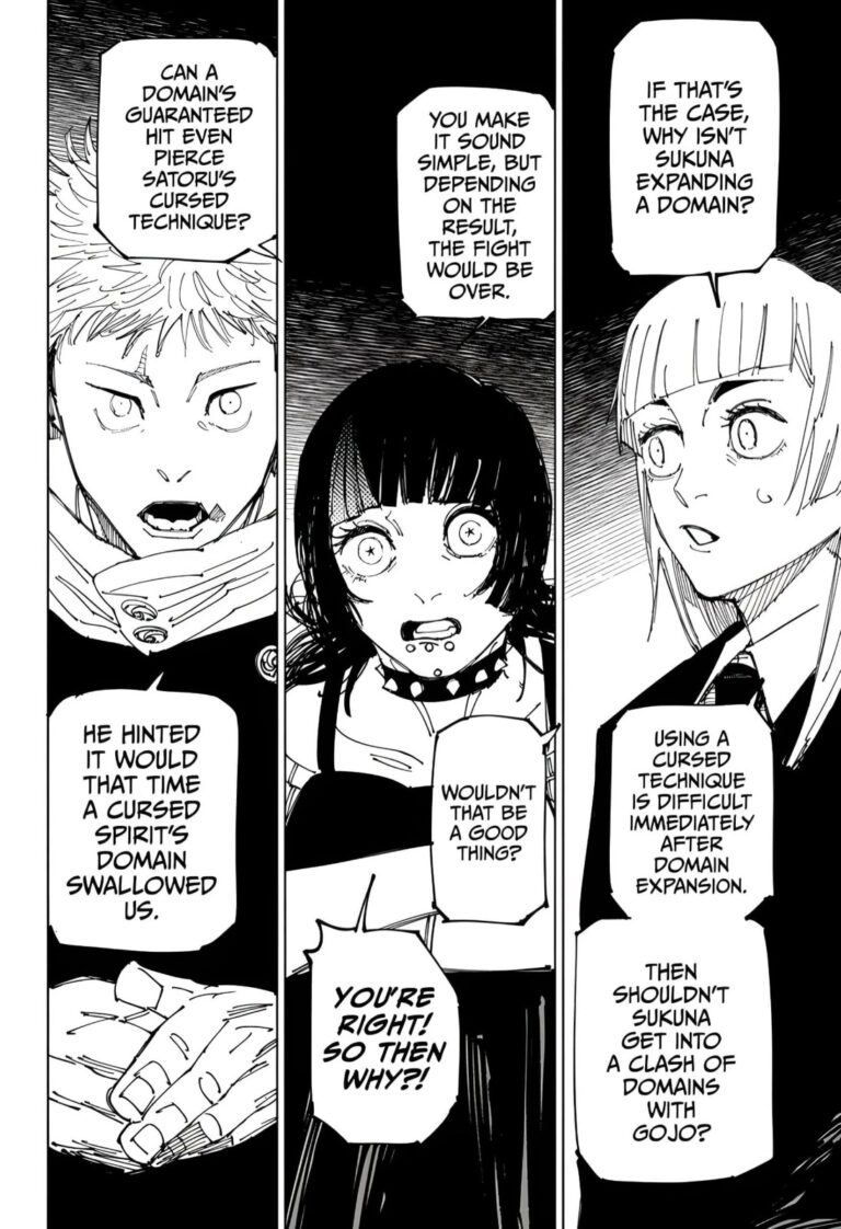 Read jujutsu kaisen (JJK) manga Chapter 225 online [English Version]