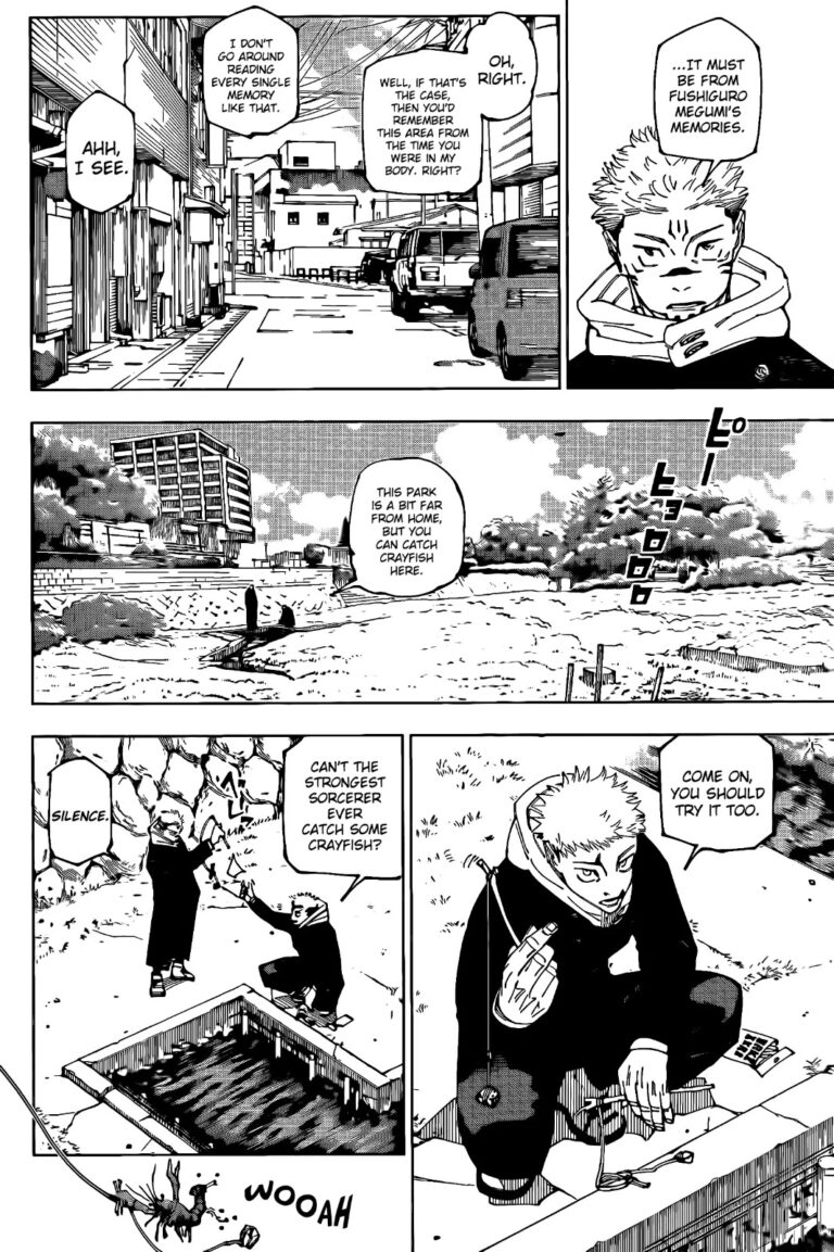 Read jujutsu kaisen (JJK) manga Chapter 265 online [English Version]